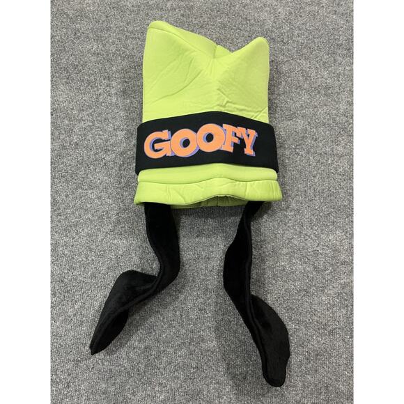 Disney | Accessories | Disney Parks Green Goofy Hat With Fuzzy Floppy ...